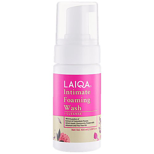 Buy LAIQA Intimate Foaming Wash + Panty Liners Online at Best Price of ...