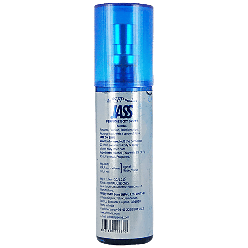 Buy Jass Perfume Body Spray - 0% Gas & Long-Lasting Fragrance Online at ...