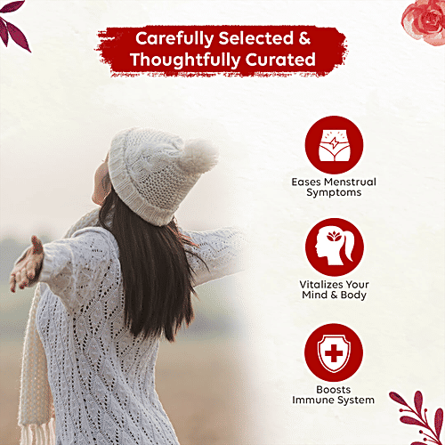 Buy LAIQA Womens Wellness Tea For Energy - Unique & Refreshing Blend Of ...