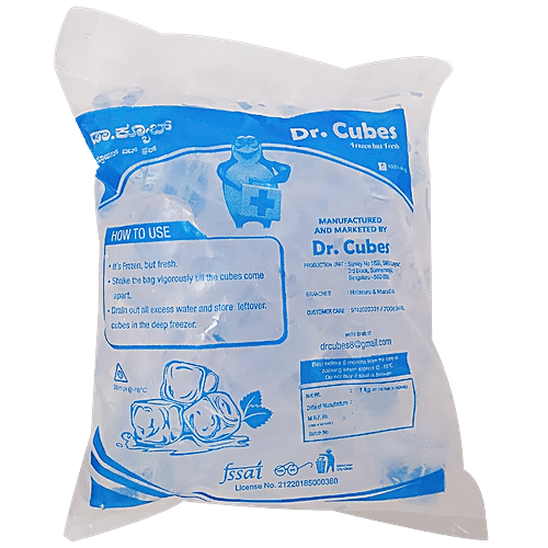 Buy Dr. Cubes Ice Cubes - Fresh, Ready To Use Online at Best Price of ...