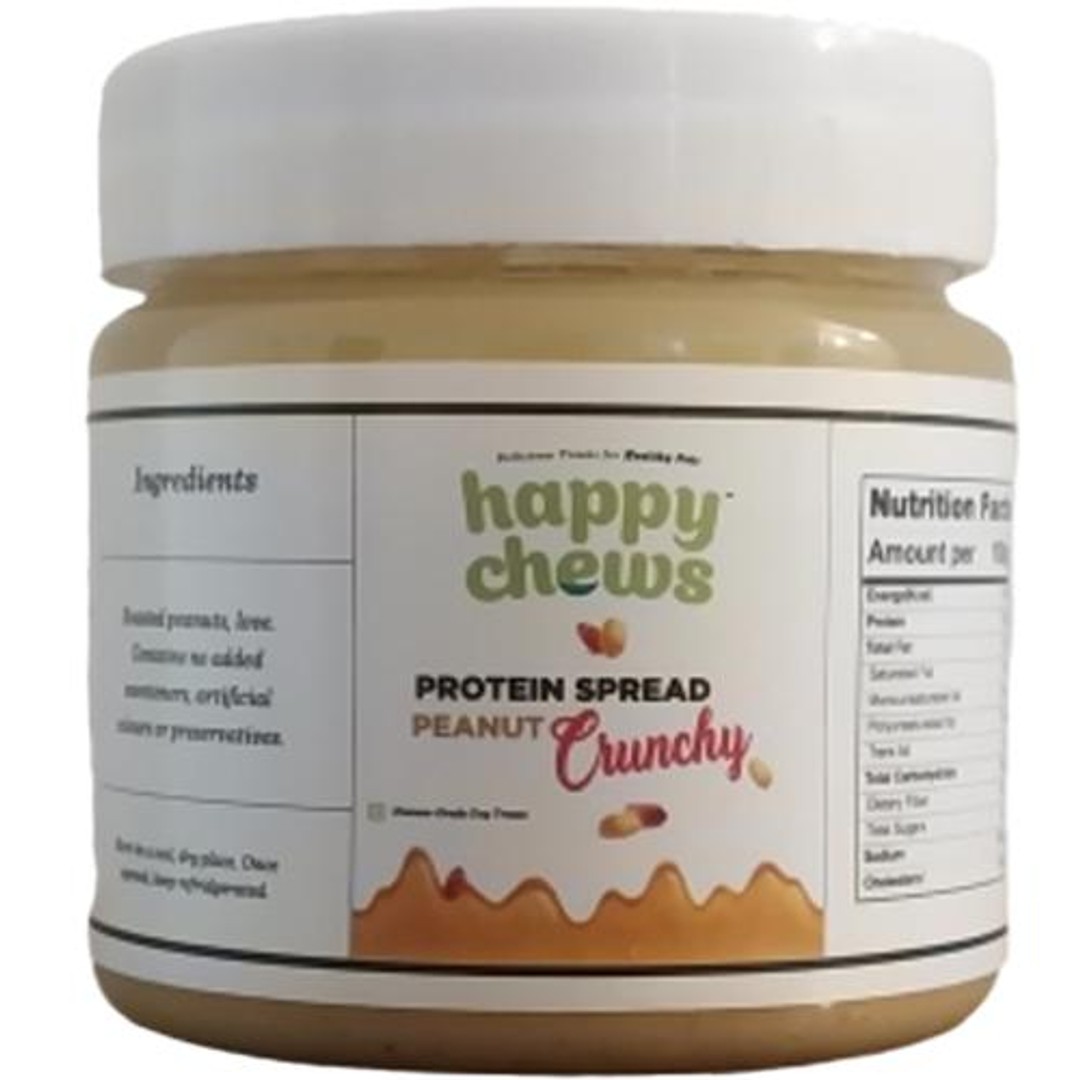 Buy Happy Chews Protein Spread - Peanut Crunchy, For Puppies & Dogs ...