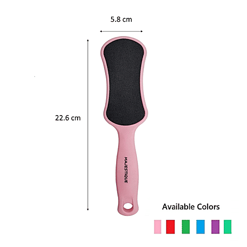 Buy MAJESTIQUE Foot File Pedicure - With Comfortable Grip, Easy To Wash ...