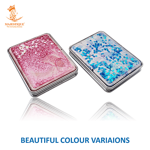 Buy MAJESTIQUE Magnifying Compact Mirror - Easy To Carry, For Quick ...