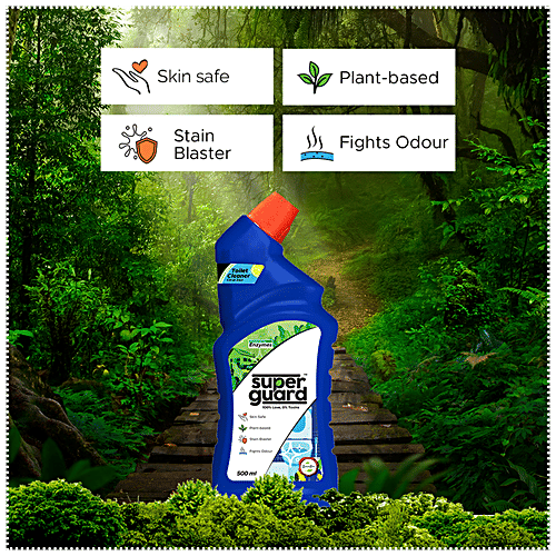 Buy Super guard Toilet Cleaner - Skin Safe, Stain Blaster, Plant Based ...