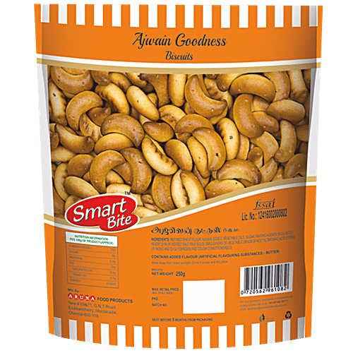 Buy Smart Bite Ajwain Goodness Biscuit - Crunchy Online at Best Price ...