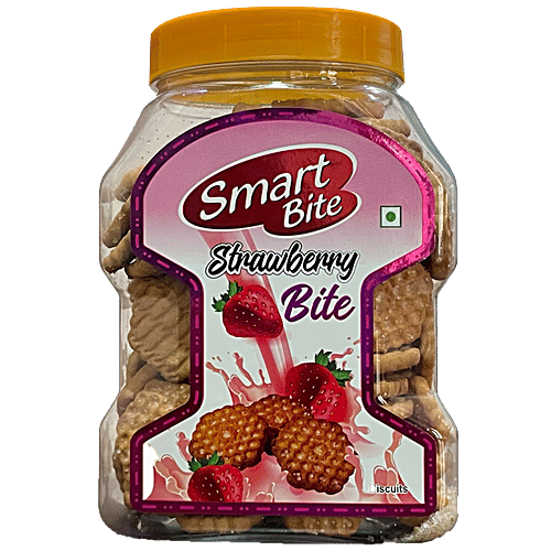 Buy Smart Bite Strawberry Bite Biscuit - Crunchy Online at Best Price ...