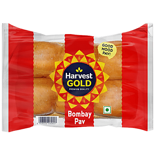 Buy Harvest Gold Bombay Pav - Premium Quality, Fresh, 100% Vegetarian ...