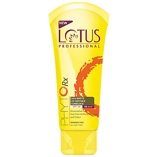 Buy Lotus Professional PhytoRx Silk Matte UV Defence Sunblock - SPF 50 ...