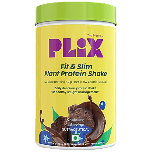 Buy PLIX Fit & Slim Smoothie - Chocolate, Meal Replacement Drink, Low ...