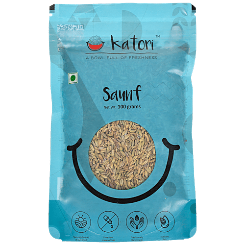 Buy Katori Saunf Sabut - Whole, Sun Dried, Authentic Flavour ...