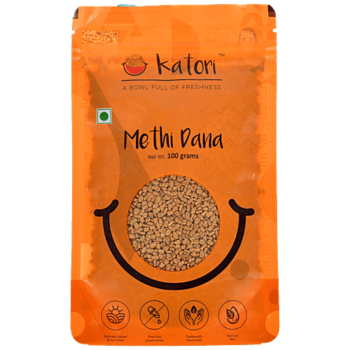 Buy Katori Methi Dana Sabut - Sun Dried, Authentic Flavour, Traditional ...