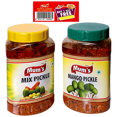 Buy Mum's Mango Pickle Combo Online at Best Price of Rs 239 - bigbasket