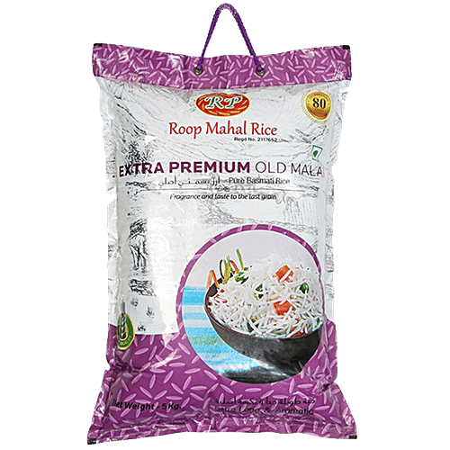 Buy Roop Mahal Extra Premium Long Grain Basmati Rice - Pure, Authentic ...
