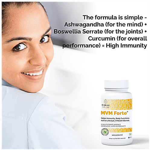 Buy CURAE HEALTH MVM Forte Multivitamin Tablets - Boosts Immunity ...