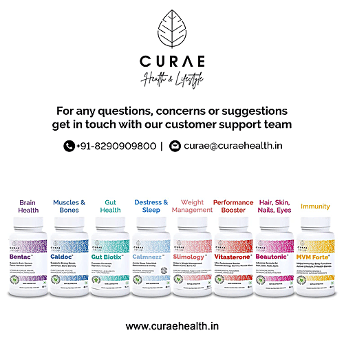 Buy CURAE HEALTH MVM Forte Multivitamin Tablets - Boosts Immunity ...