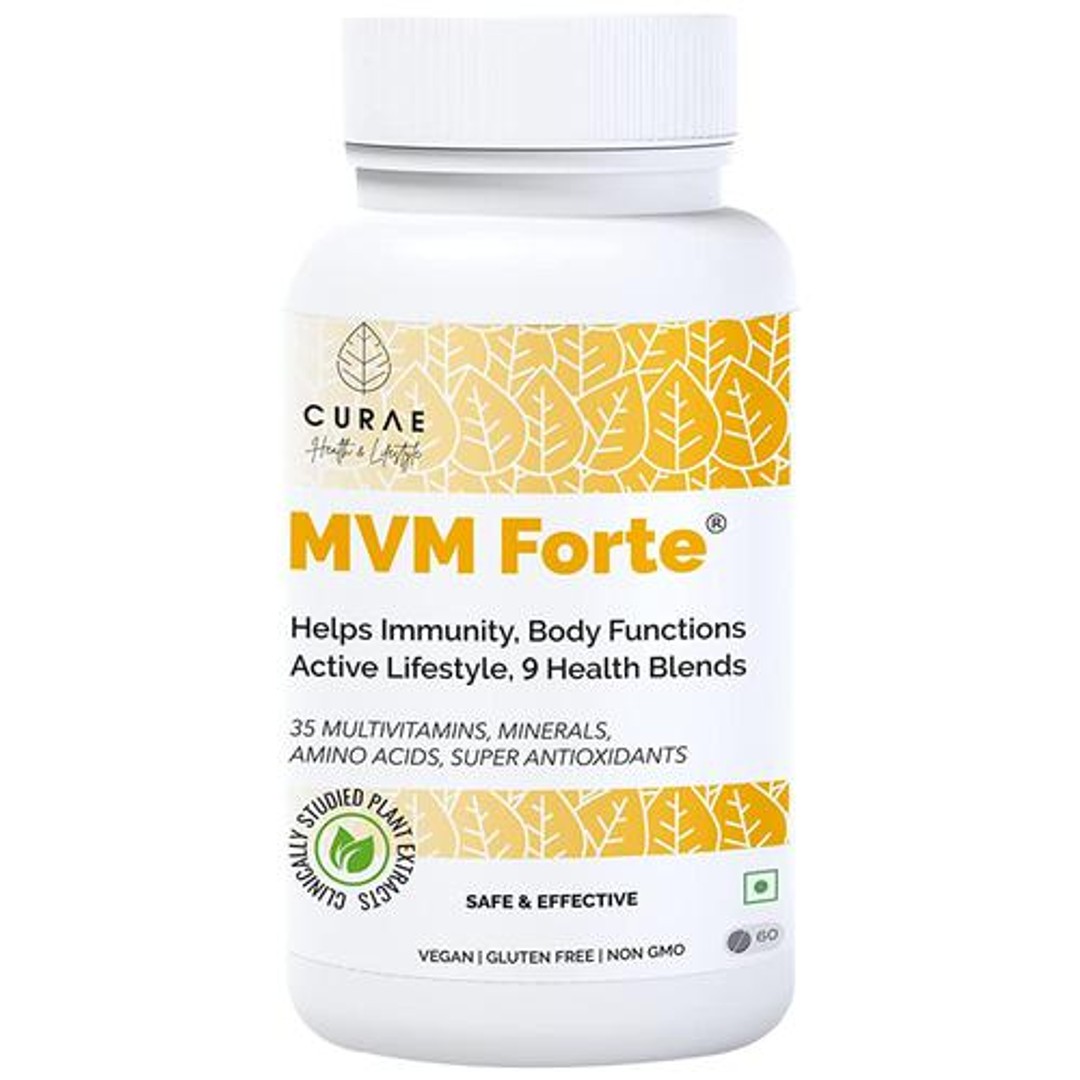 Buy CURAE HEALTH MVM Forte Multivitamin Tablets - Boosts Immunity ...
