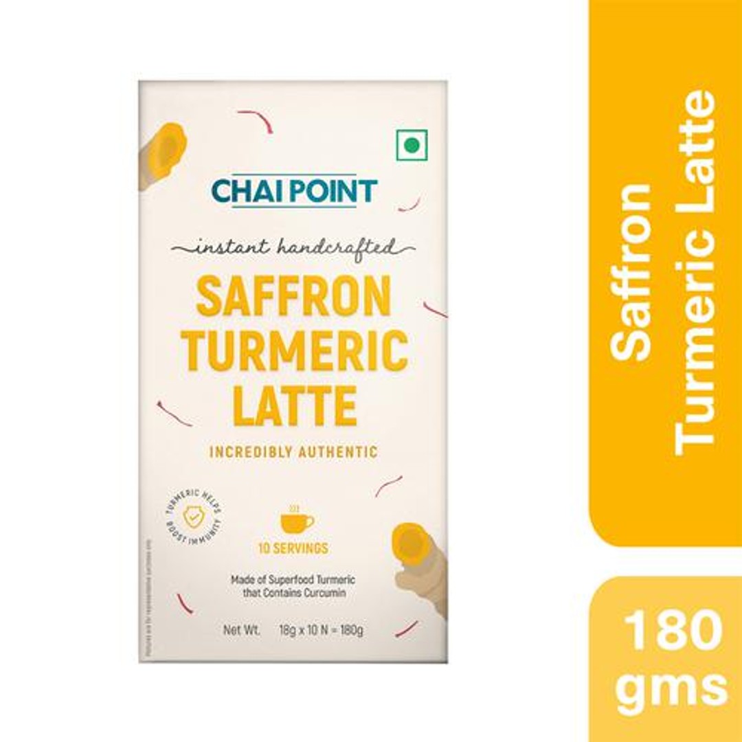 Buy Chai Point Saffron Turmeric Latte - Instant , Handcrafted ...