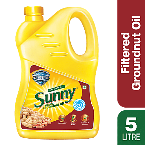 Buy Sunny Refined Groundnut Oil - Rich In MUFA, Goodness Of Vitamins ...