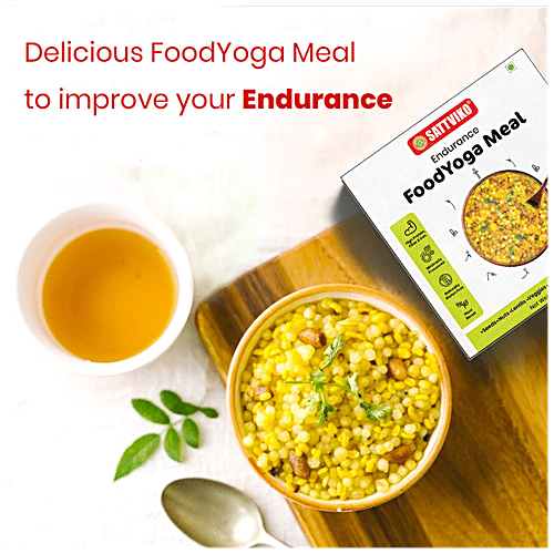 Buy Sattviko Sabudana Endurance Yoga Meal - Barbeque Flavour, Instant ...