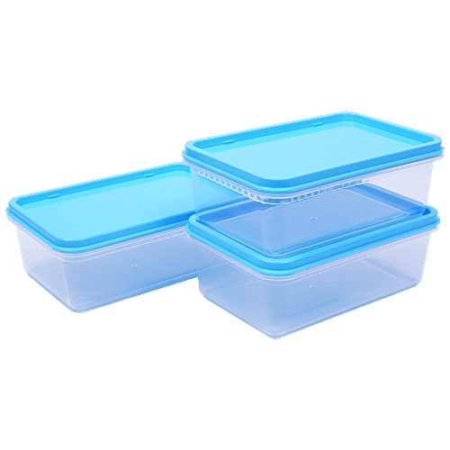 Buy Unica Flamante Rectangular Containers Set - Durable, Storage Boxes ...