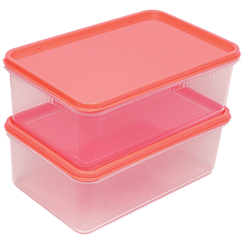 Buy Unica Flamante Rectangular Containers Set - Durable, Storage Boxes ...