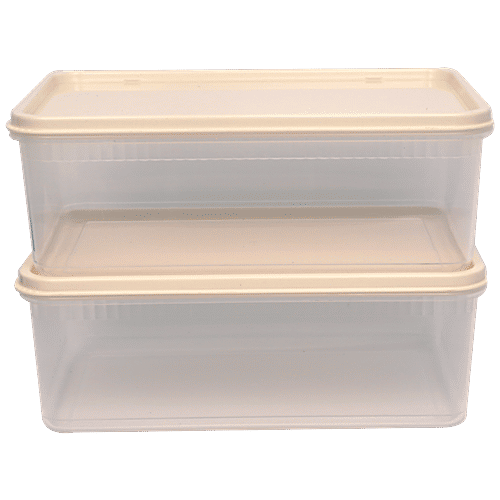 Buy Unica Flamante Rectangular Containers Set - Durable, Storage Boxes ...