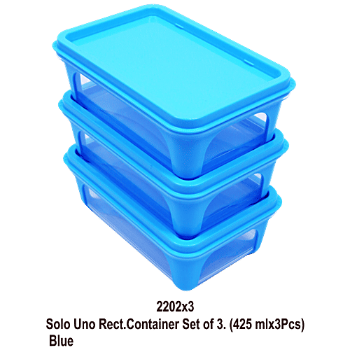 Buy Unica Solo Uno Rectangular Containers - Airtight Storage,For ...