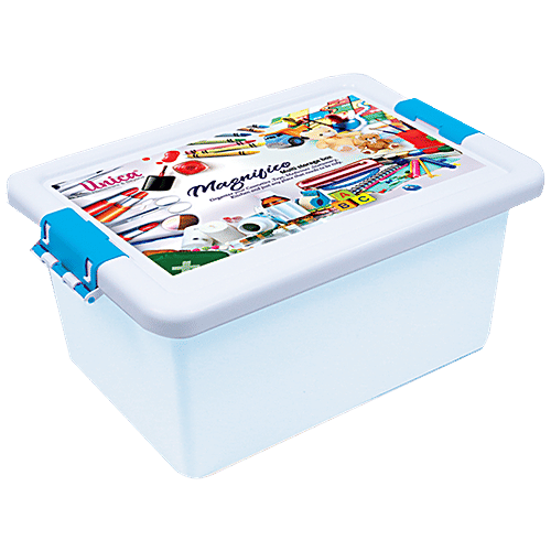 Buy Unica Magnifico Multipurpose Box - Durable Storage With Locking Lid ...