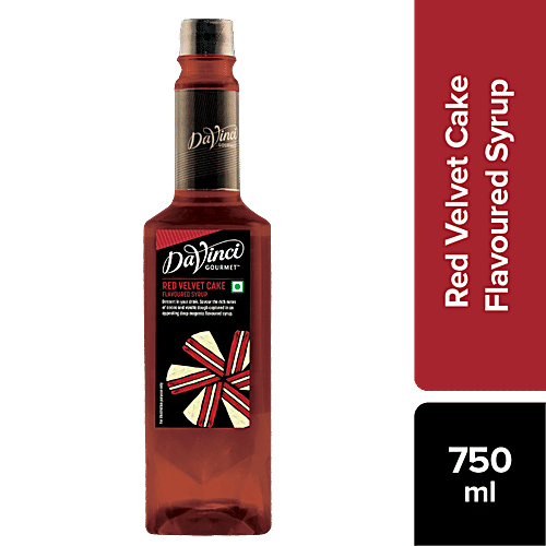 DaVinci Gourmet Red Velvet Cake Flavoured Syrup - Rich Notes Of Cocoa ...