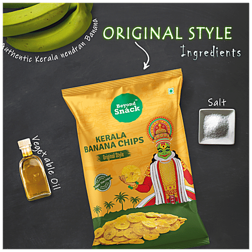 Buy Beyond Snack Kerala Banana Chips - Original Style, Thin & Crispy ...