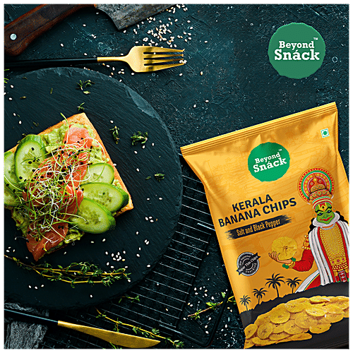 Buy Beyond Snack Kerala Banana Chips - Salt & Pepper, Savoury & Crispy ...