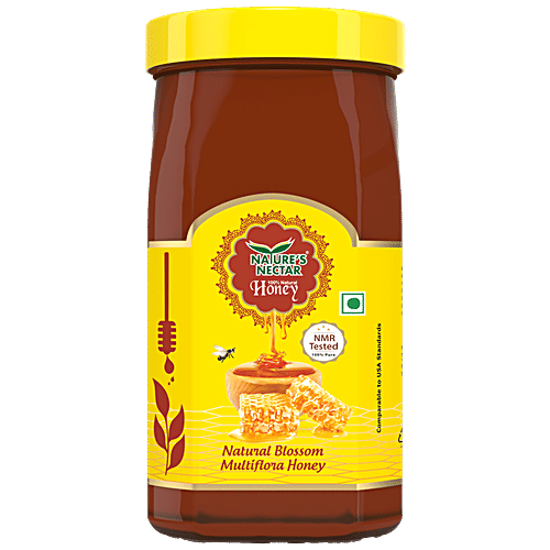 Buy Nature's Nectar 100% Pure Honey - NMR Tested, Natural Multiflora ...