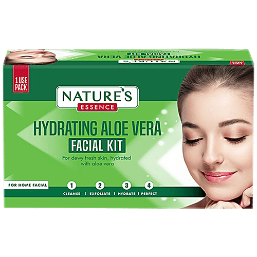 Buy Natures Essence Hydrating Aloe Vera Facial Kit - Provides Radiant Skin Online at Best Price ...