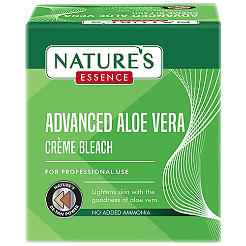 Buy Natures Essence Advanced Aloe Vera Creme Bleach - Removes Tan ...