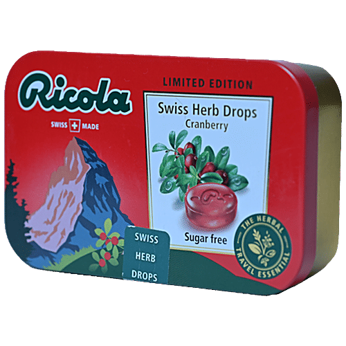 Buy Ricola Swiss Herb Drops - Cranberry, Sugar-free, Soothing, Great Taste Online at Best Price ...