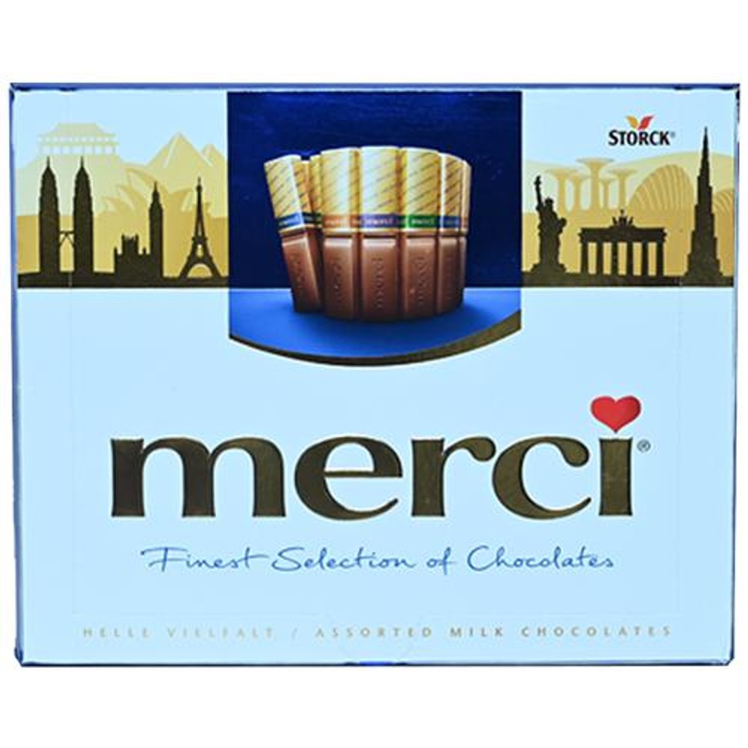Buy Merci Finest Selection Of Chocolates - Assorted Milk Flavours, Rich ...