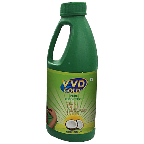 Buy VVD Gold Pure Coconut Oil - Rich In Essential Nutrients, Used For ...