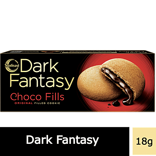 Buy Sunfeast Dark Fantasy Choco Fills - Original Filled Cookies With ...
