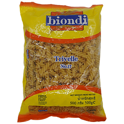 Buy biondi Trivelle Pasta No.17 - Cooks In 9 Minutes, Made From Premium ...