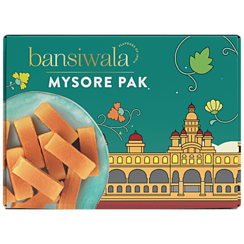 Buy Bansiwala Mysore Pak Online at Best Price of Rs 260.1 - bigbasket