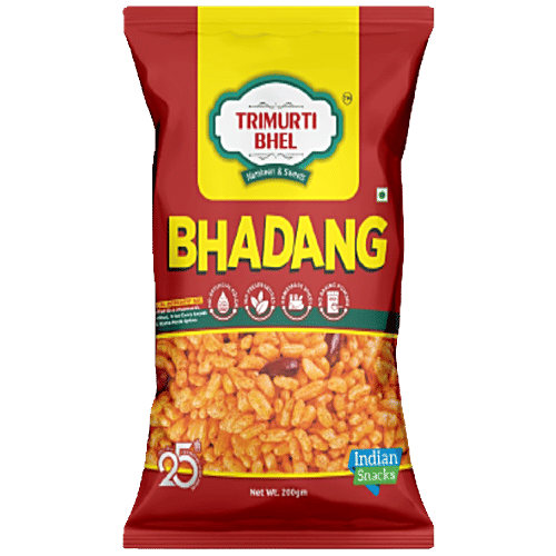 Buy TRIMURTI BHEL Bhadang - Indian Snack, Rich In Vitamin B6, Nutty ...