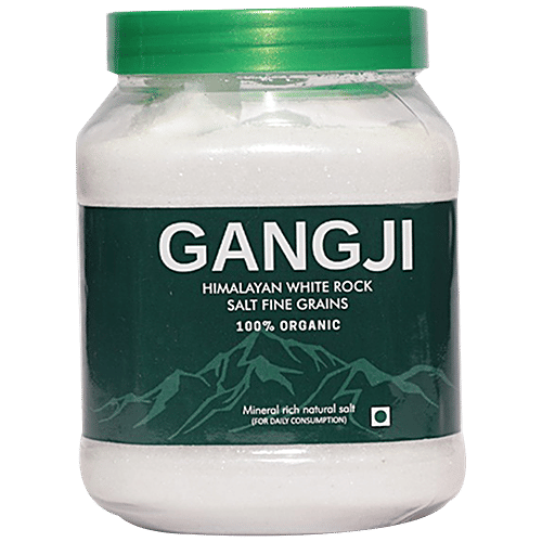 Buy Gangji Himalayan White Rock Salt - Fine Grain, Mineral Rich Online ...