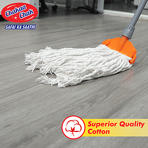 Buy Chakaa Chak Quick Clip N Fit Mop - Long Handle, Durable, Covers ...