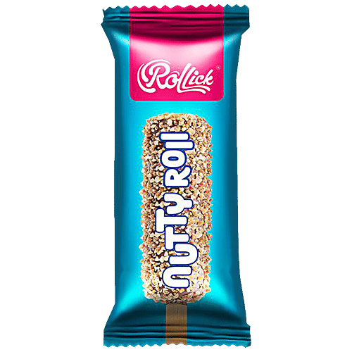 Buy Rollick Nutty Roll Stick - Frozen Dessert With Nuts Online at Best ...