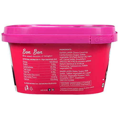 Buy Rollick Bon Bon Bite Sized Chunks - Mix Of Vanilla & Chocolate ...