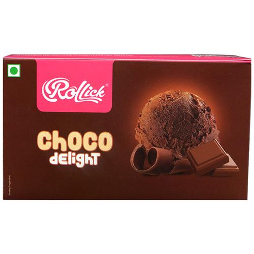 Buy Rollick Choco Delight Medium Fat Frozen Dessert Online at Best ...