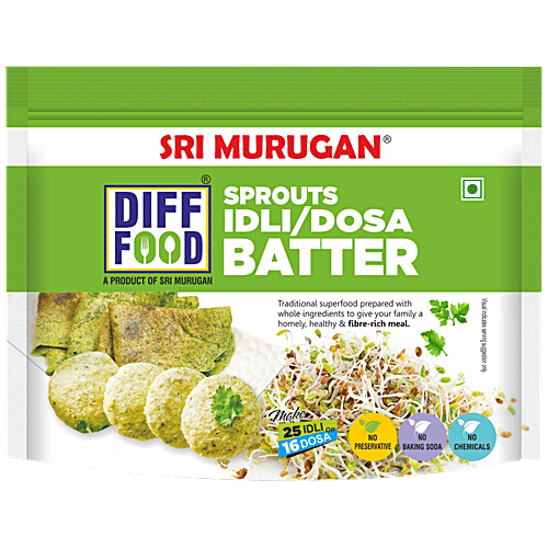 Buy Sri Murugan Sprouts Idli Dosa Batter - Fresh, Soft, Delicious ...