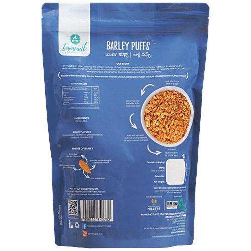 Buy Immunit Barley/Jau Puffs Online at Best Price of Rs 89 - bigbasket
