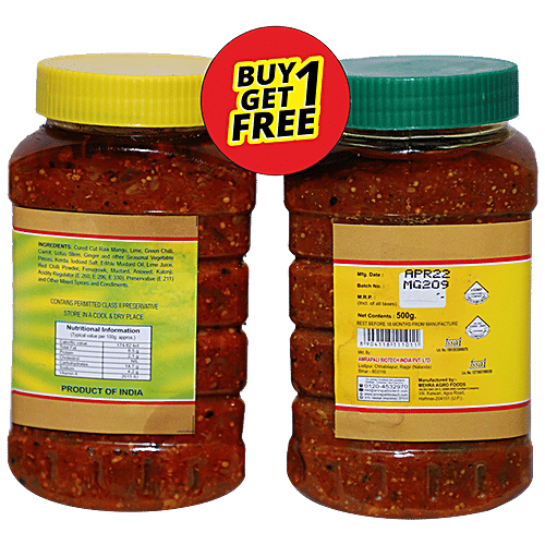 Buy Mum's Mango Pickle Combo - Accompaniment With Meals, Sweet & Sour ...