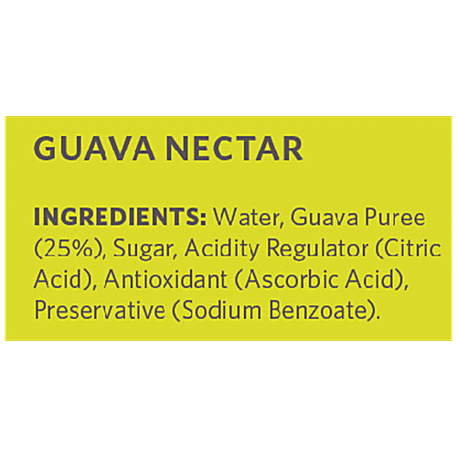 Buy FRUSSH Guava Nectar - Rich In Fibre, Improves Digestion Online at ...